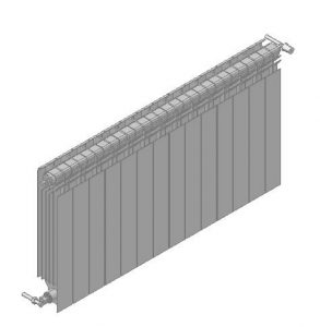 Radiator Aluminium 3D DWG Model for AutoCAD • Designs CAD