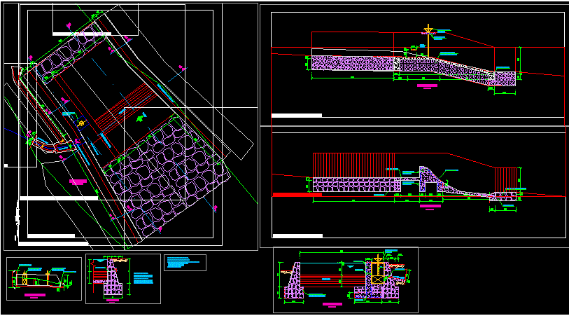 River Or Rugged Reception DWG Block for AutoCAD • Designs CAD