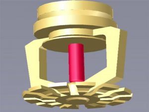 Sprinkler Standard (3d Spray Standard) 3D DWG Model for AutoCAD ...