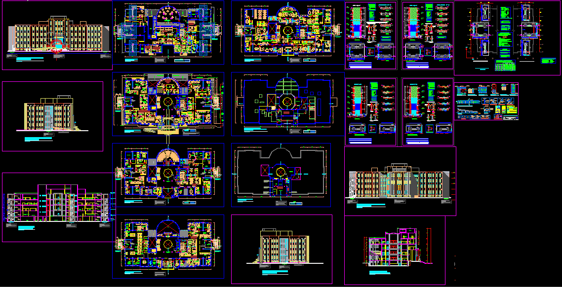 Structural Reinforcement Of Building DWG Block for AutoCAD • Designs CAD