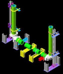 Support Of Pipe 8 DWG Block for AutoCAD • Designs CAD