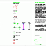 Table with 2 Drawers 2D DWG Detail for AutoCAD • Designs CAD