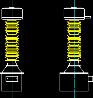 Transformer Of Tension 132kva DWG Block for AutoCAD | DesignsCAD
