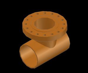 Union T DWG Block for AutoCAD • Designs CAD