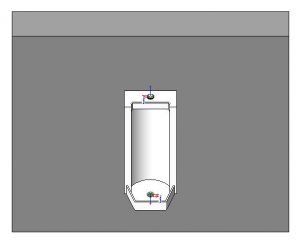 Urinal 3D DWG Model for AutoCAD • Designs CAD