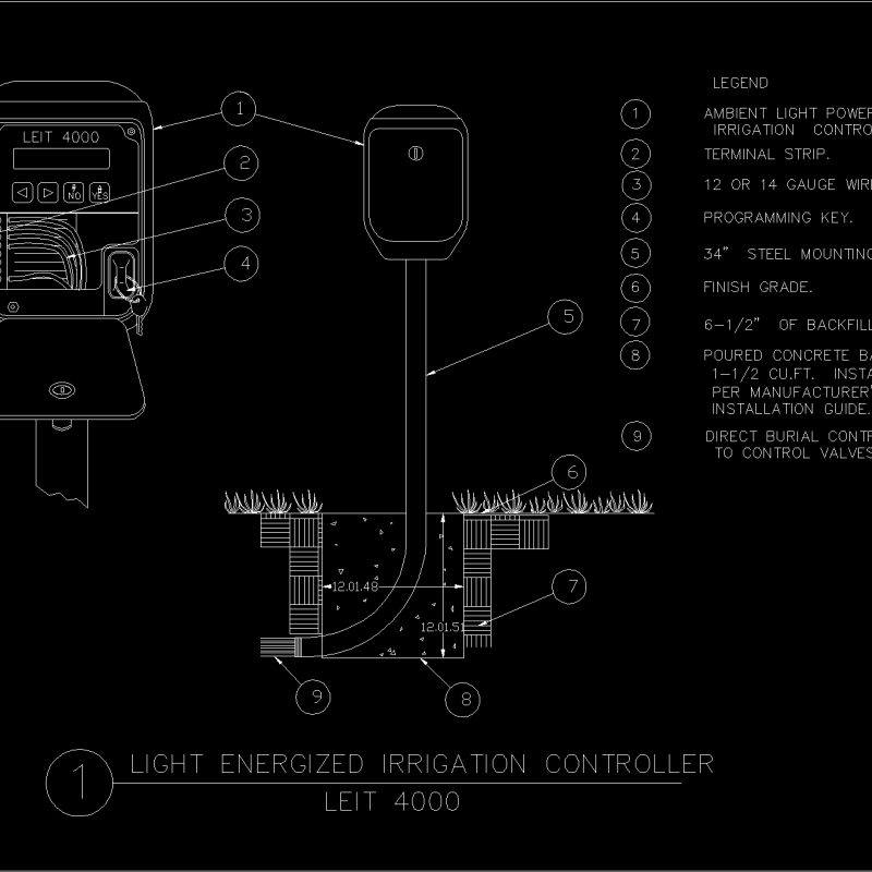 Weather Station DWG Detail for AutoCAD • Designs CAD