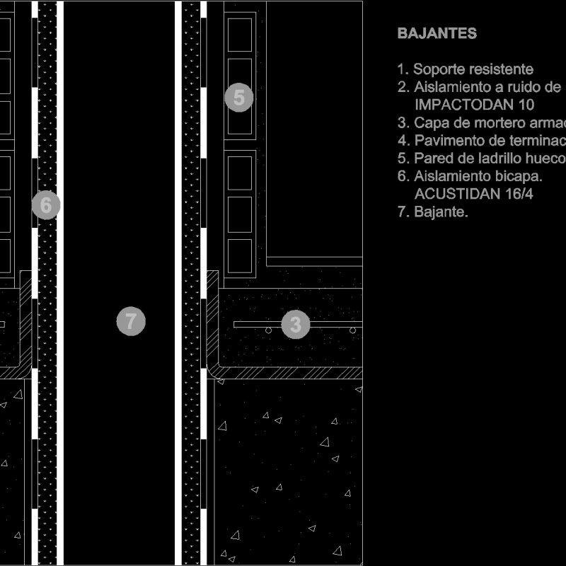 Acoustic Insulation Details DWG Detail for AutoCAD • Designs CAD