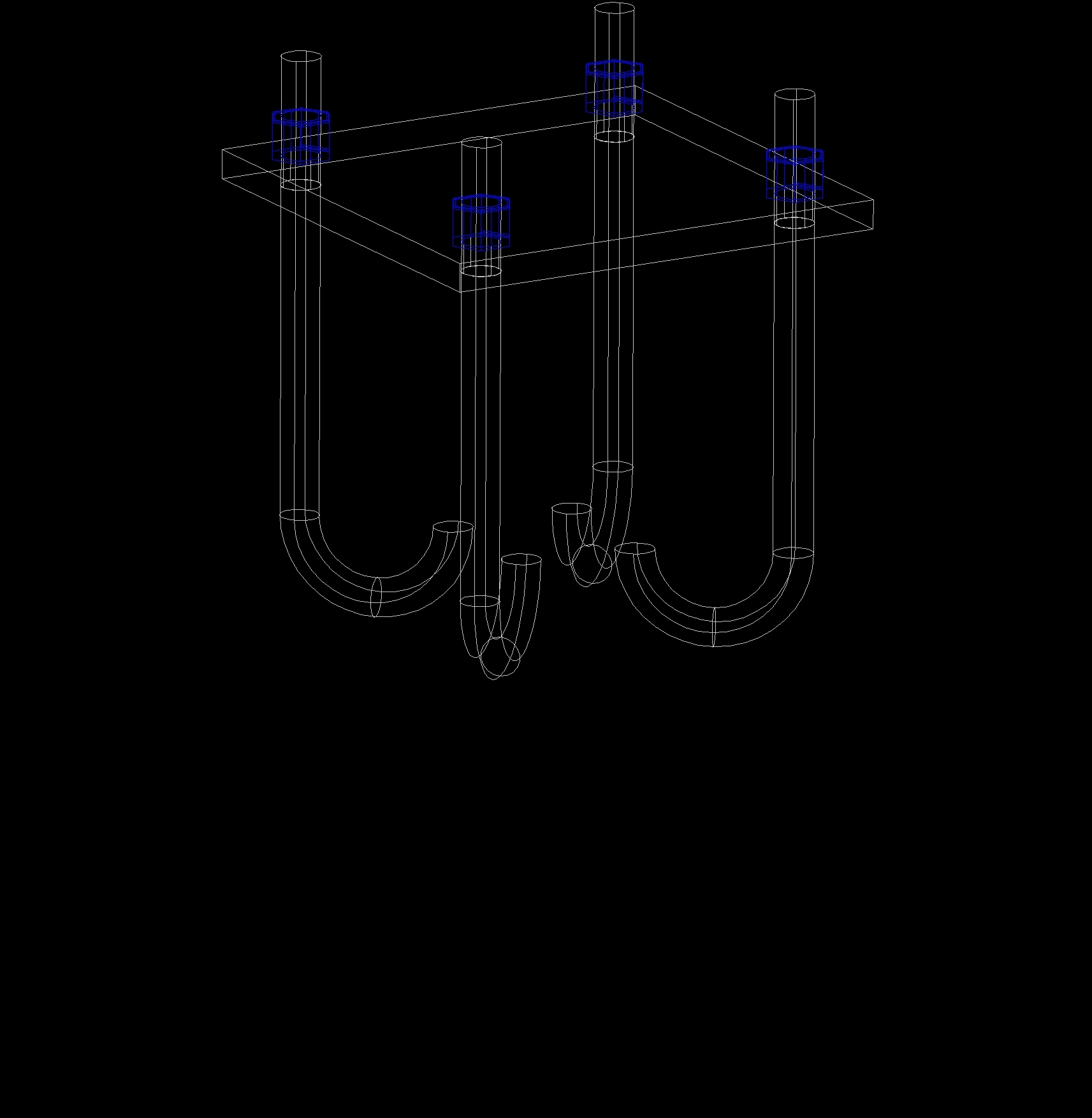 Anchor For Concrete Footing 3D DWG Model for AutoCAD • Designs CAD