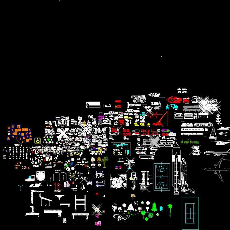 Blocks DWG Detail for AutoCAD • Designs CAD
