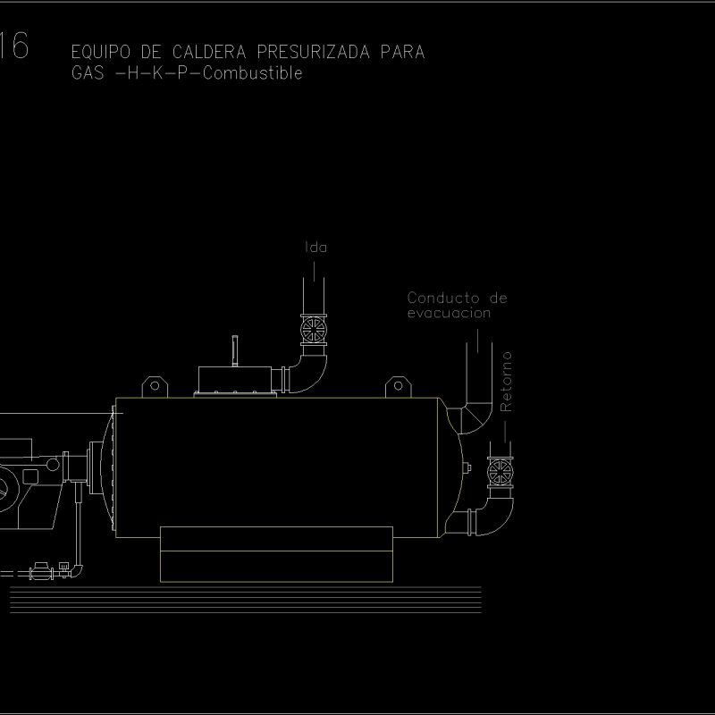 Boilers DWG Detail for AutoCAD • Designs CAD