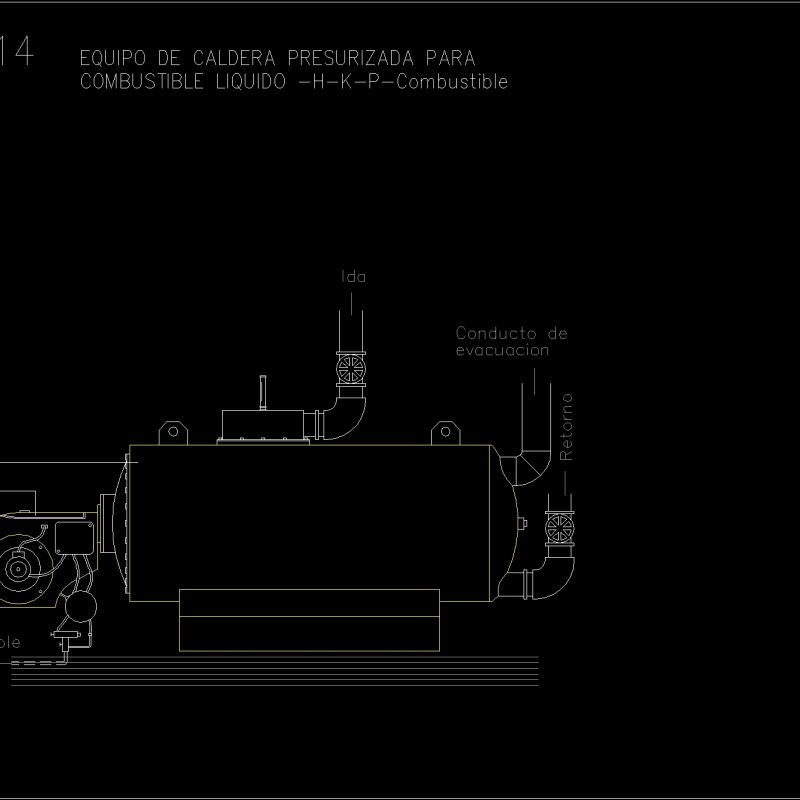 Boiler De Paso Dwg