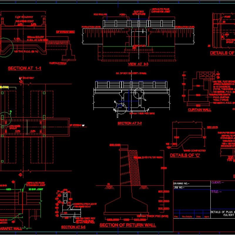 Box Culvert DWG Block for AutoCAD • Designs CAD