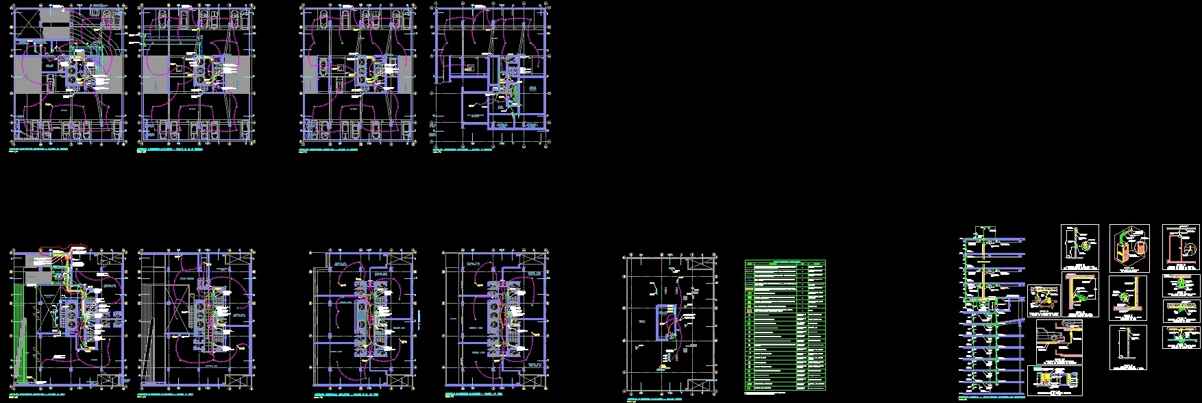 Communications Planning; Cctv; Detection DWG Full Project for AutoCAD ...
