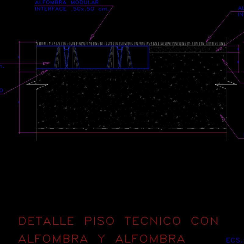 Connection Technical Floor With Carpet And Carpet DWG Block for AutoCAD ... Connection Technical Floor With Carpet And Carpet DWG Block for AutoCAD ...