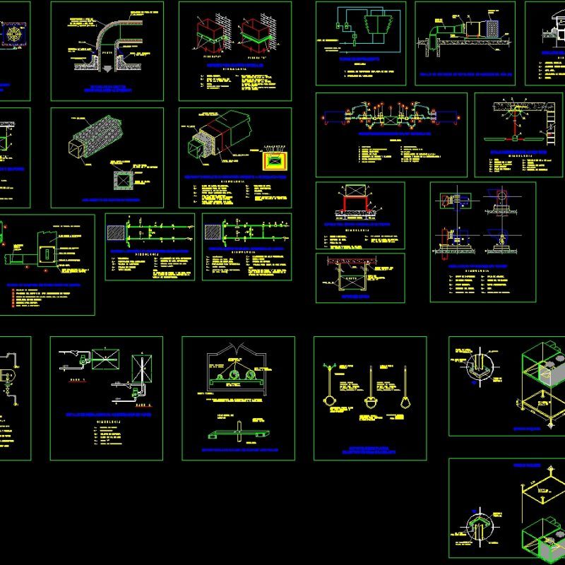 Cooling Details DWG Detail for AutoCAD • Designs CAD