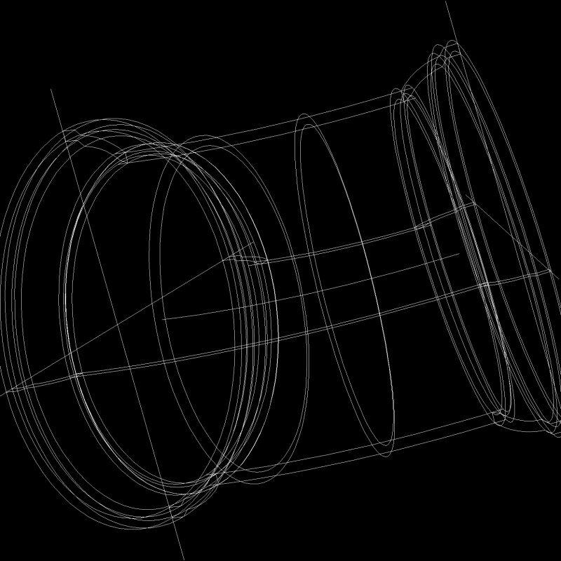 Curve 45 - Dn600 - 3D DWG Model for AutoCAD | Designs CAD
