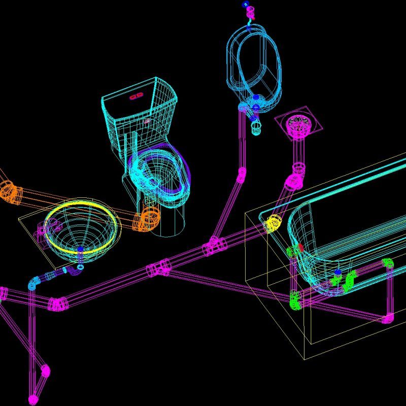 Design Wc 3D DWG Model for AutoCAD • Designs CAD