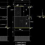 Detached Rain Installation DWG Block for AutoCAD • Designs CAD