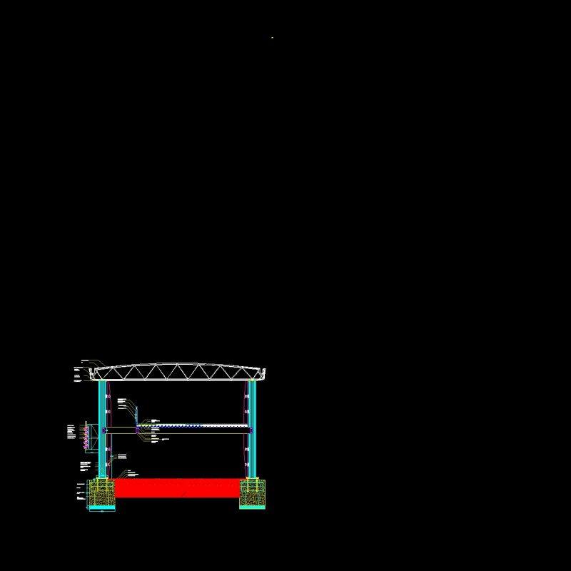 Detail Steel Building DWG Detail for AutoCAD • Designs CAD