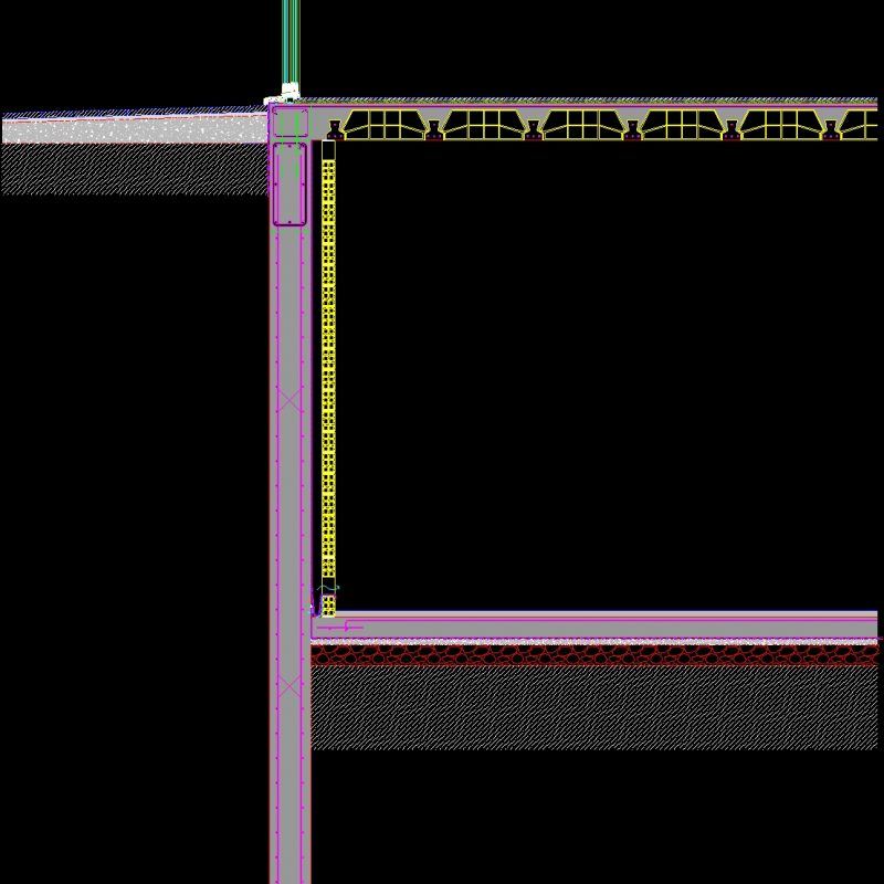 Detail Wall Screen DWG Detail for AutoCAD • Designs CAD