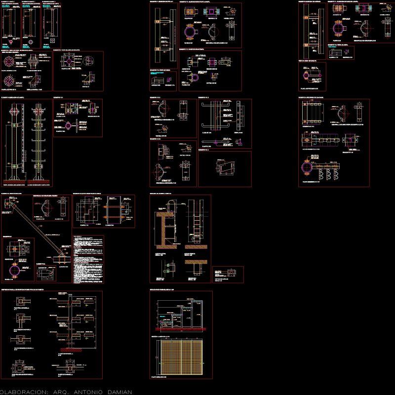 Details Base Cellular Phone DWG Detail for AutoCAD • Designs CAD