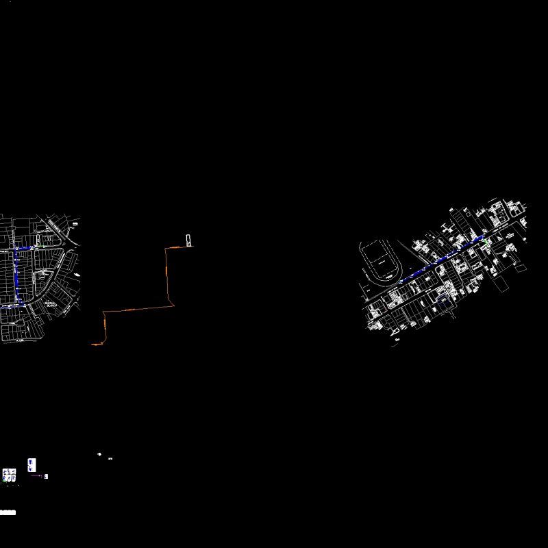 Disne Telecommunications Network DWG Section for AutoCAD • Designs CAD