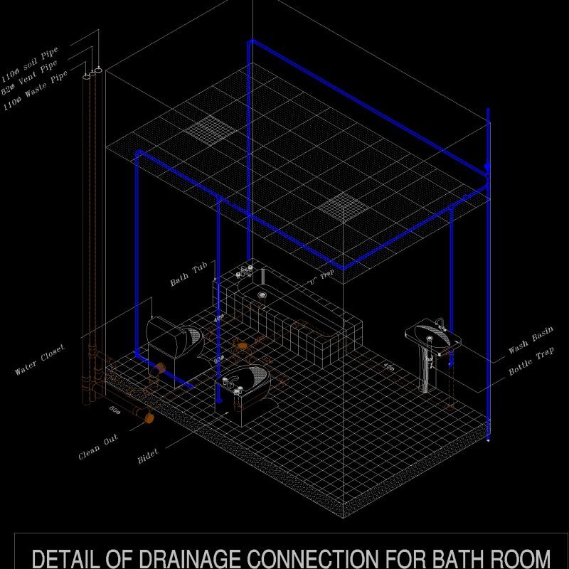 Drainage DWG Detail for AutoCAD • Designs CAD