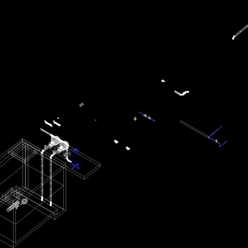 Drinking Water Tank 3D DWG Model for AutoCAD • Designs CAD
