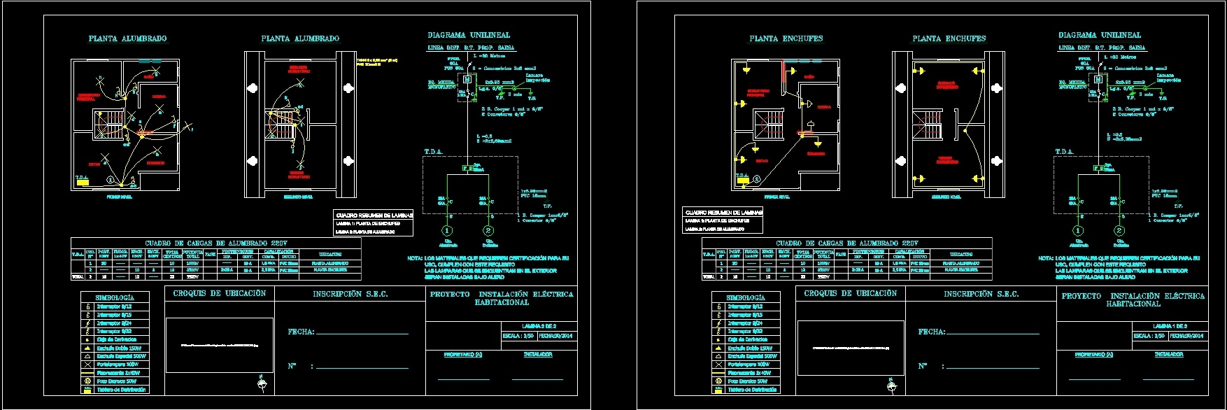 Electrical Installation House Room DWG Block for AutoCAD • Designs CAD Electrical Installation House Room DWG Block for AutoCAD • Designs CAD