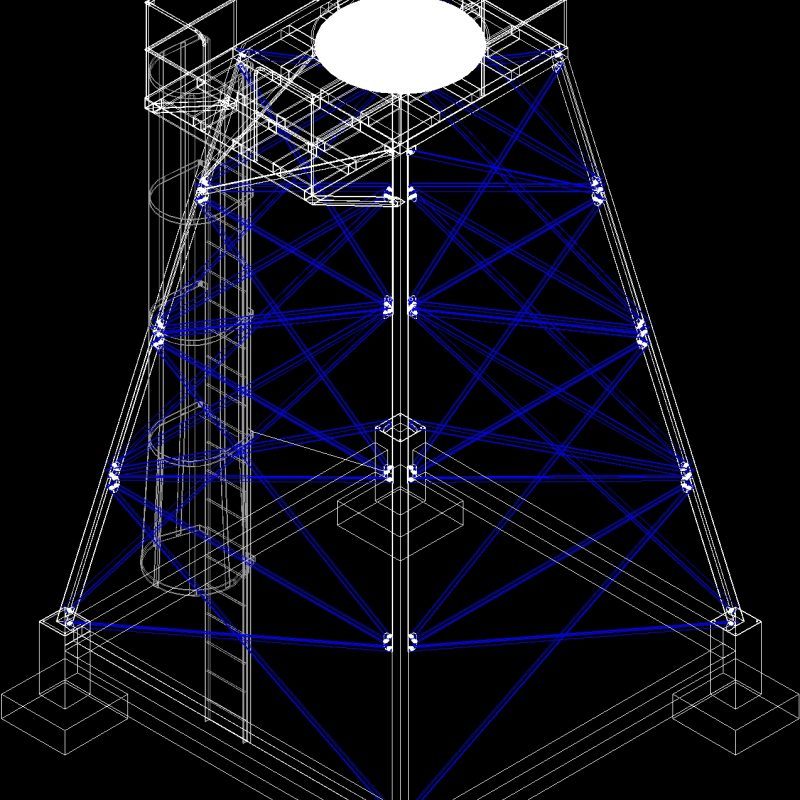 Elevated Tank DWG Block for AutoCAD • Designs CAD