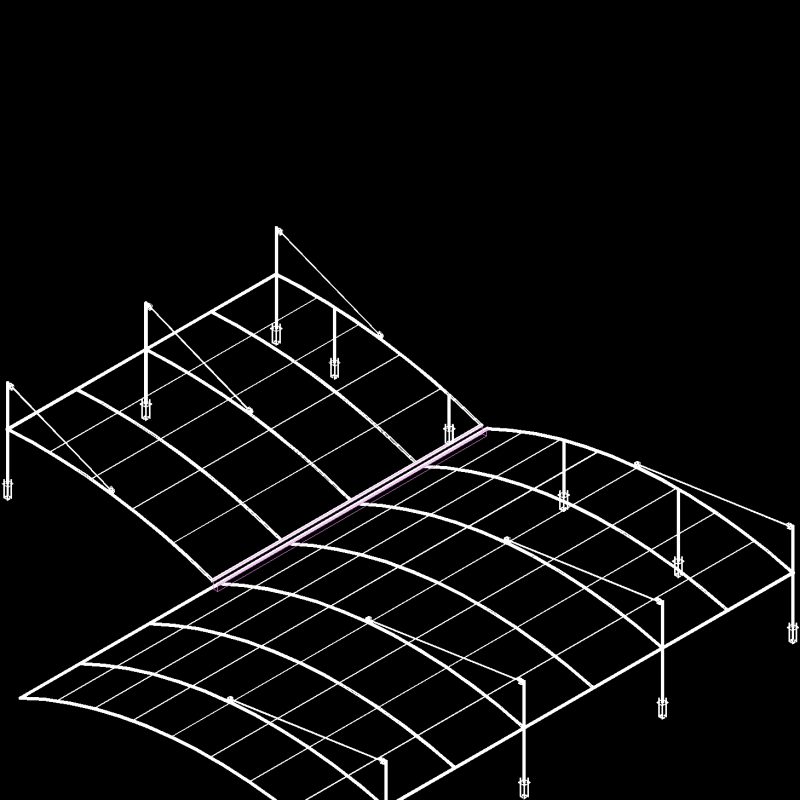 Tubular Structure 3D DWG Model for AutoCAD • Designs CAD