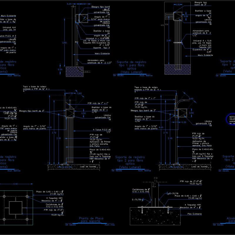 Fiber Optic Media DWG Section for AutoCAD • Designs CAD