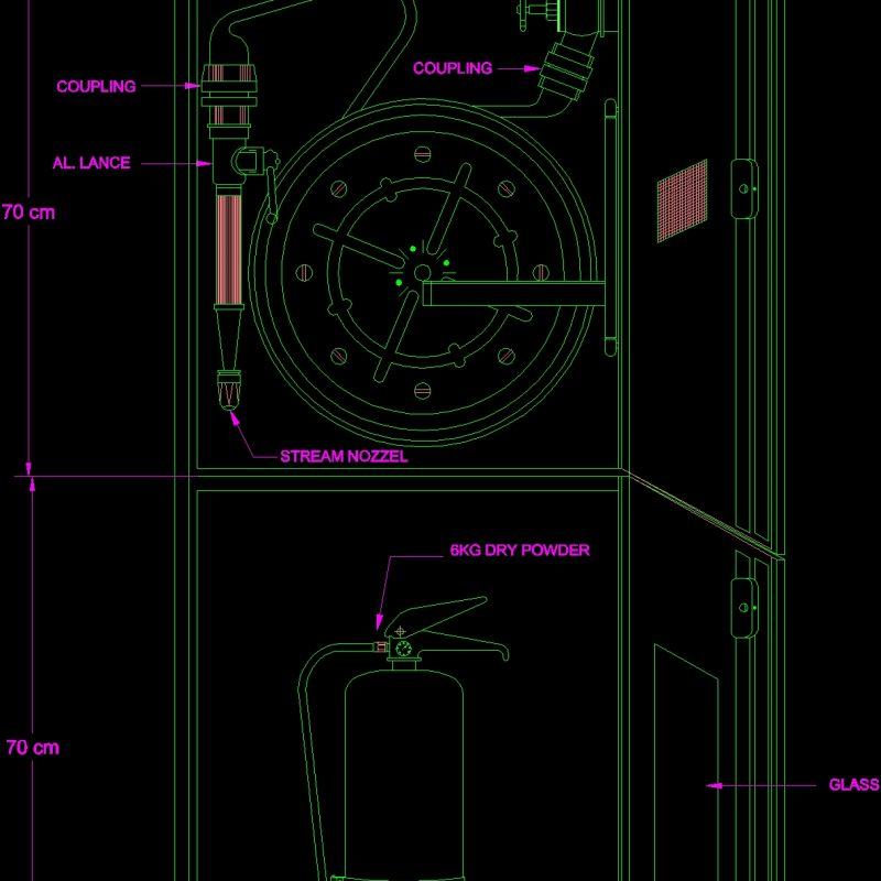 Fire Box DWG Block for AutoCAD • Designs CAD