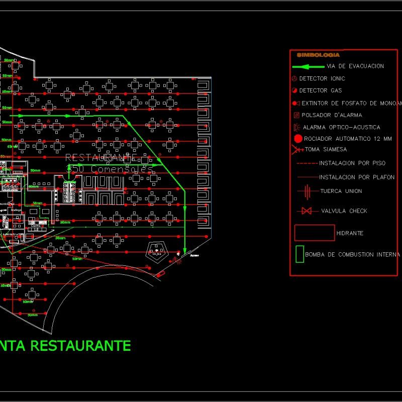 Fire Protection System DWG Block for AutoCAD • Designs CAD