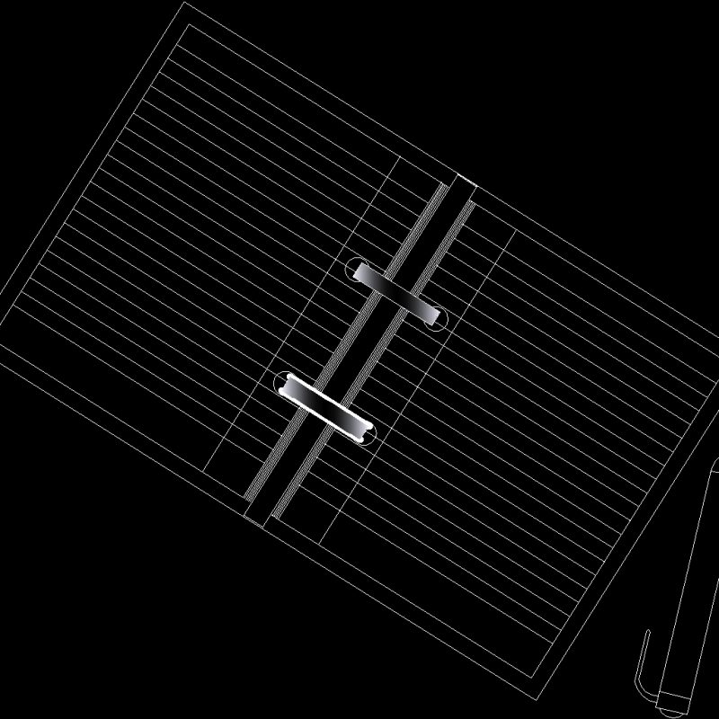 Foldre And Pen DWG Block for AutoCAD • Designs CAD