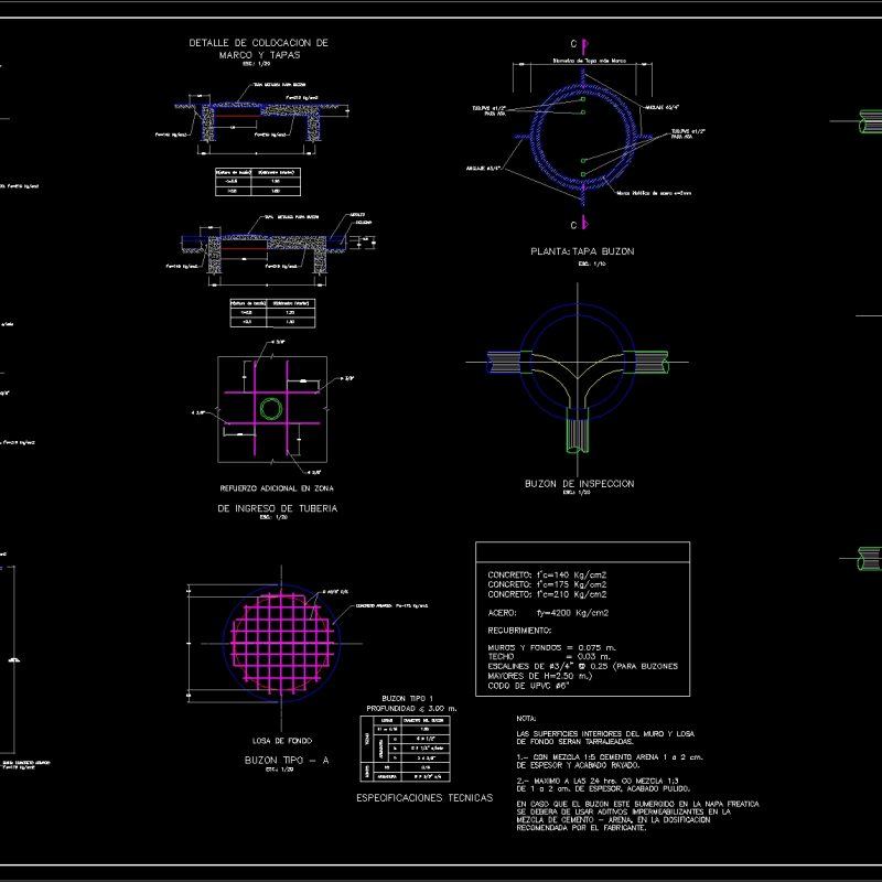 Full Project Drain DWG Full Project for AutoCAD • Designs CAD