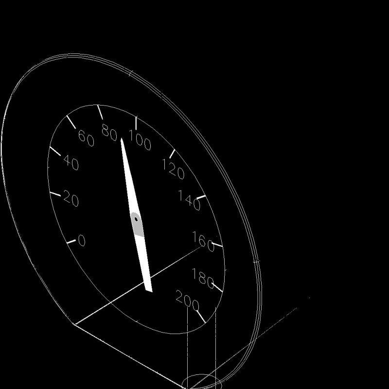 Gauge DWG Block for AutoCAD • Designs CAD