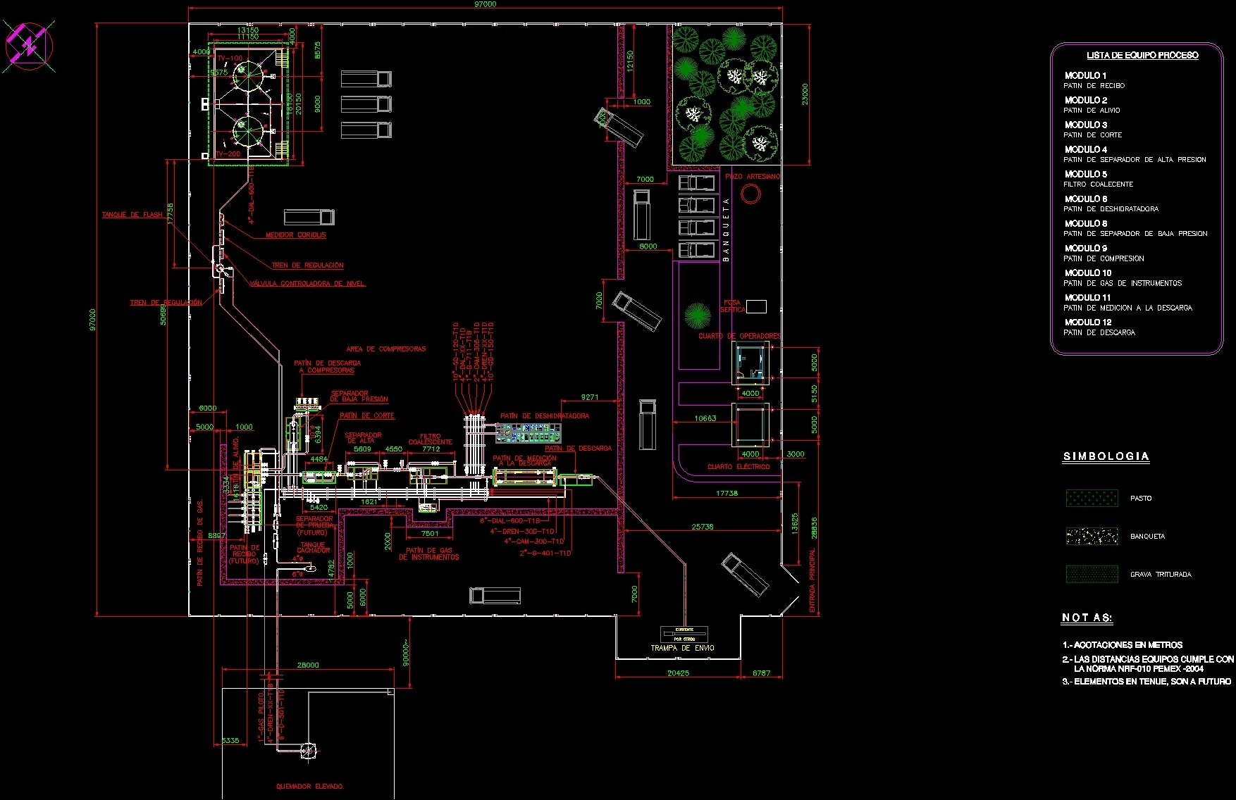 General Plan Of Gas And Fuel Pipelines In Infrastructure DWG Plan for ...