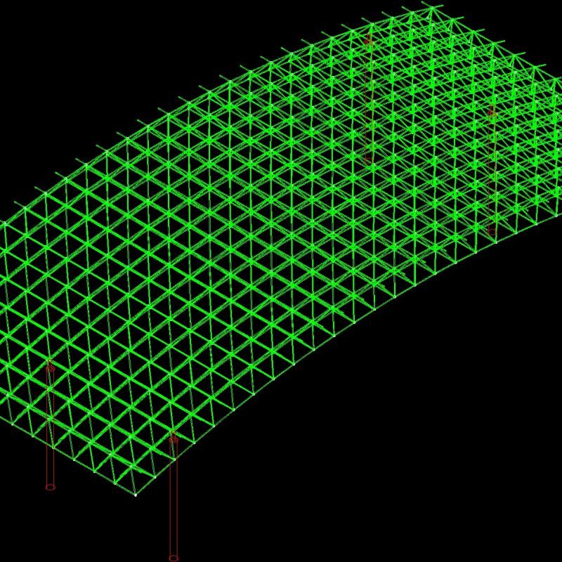 Geodesic 3D DWG Model for AutoCAD • Designs CAD