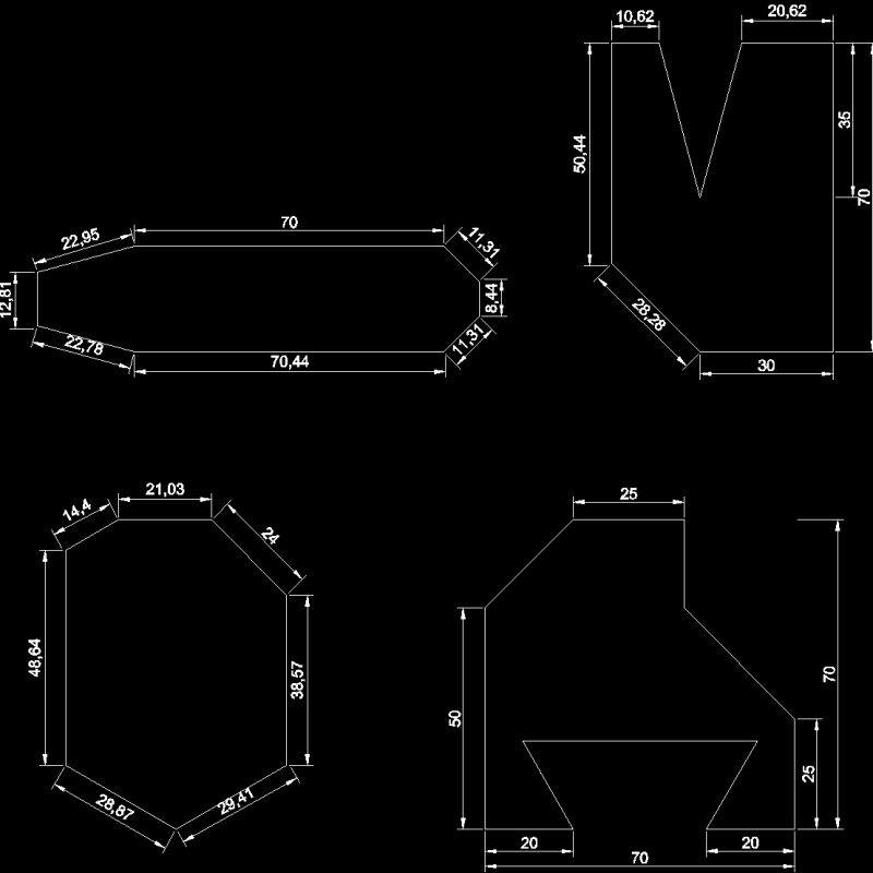 Geometric Figures DWG Block for AutoCAD • Designs CAD