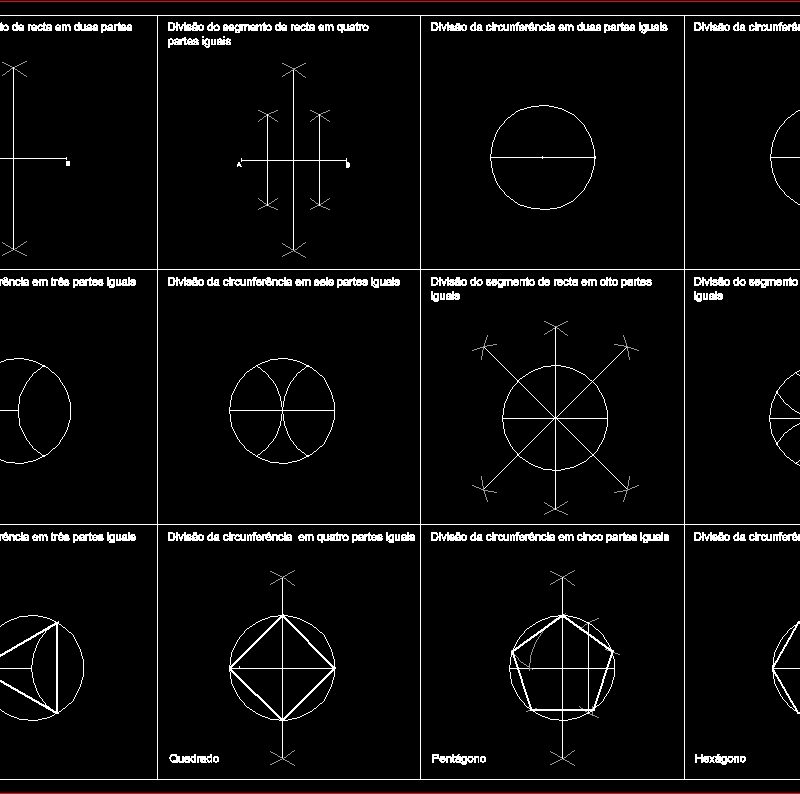Geometric Forms DWG Block for AutoCAD | DesignsCAD