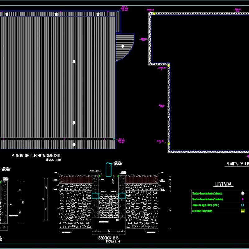 Gym - Facilities Several DWG Full Project for AutoCAD • Designs CAD
