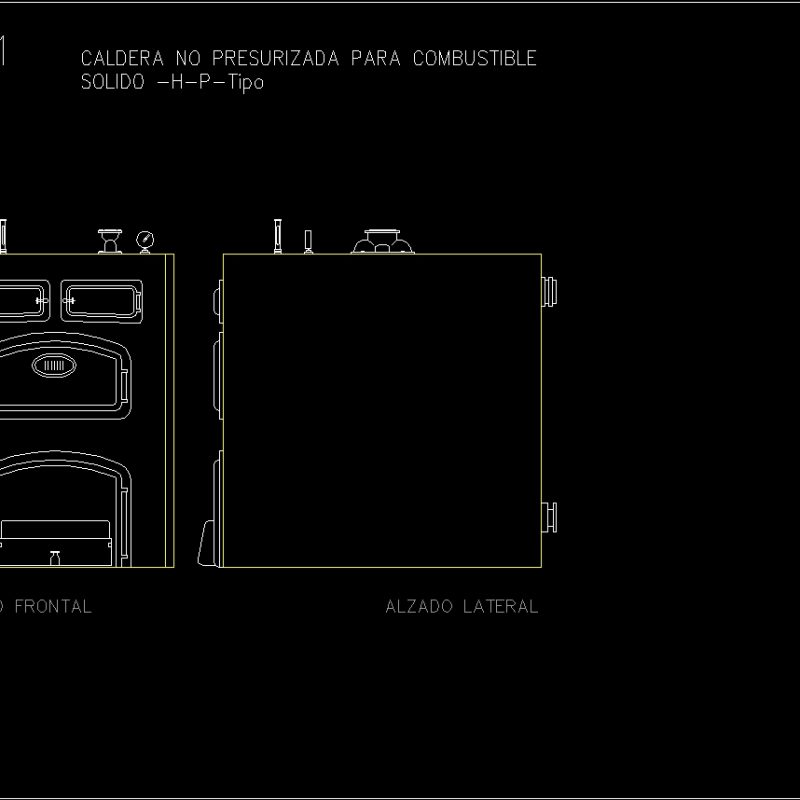 Heating Equipment Details DWG Detail for AutoCAD • Designs CAD
