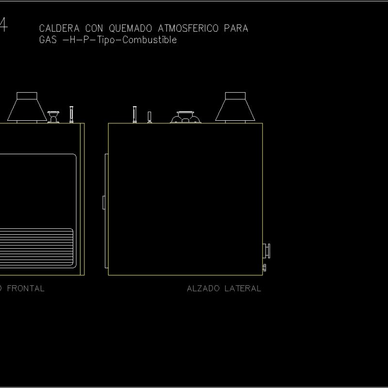 Heating Equipment Details DWG Detail for AutoCAD • Designs CAD