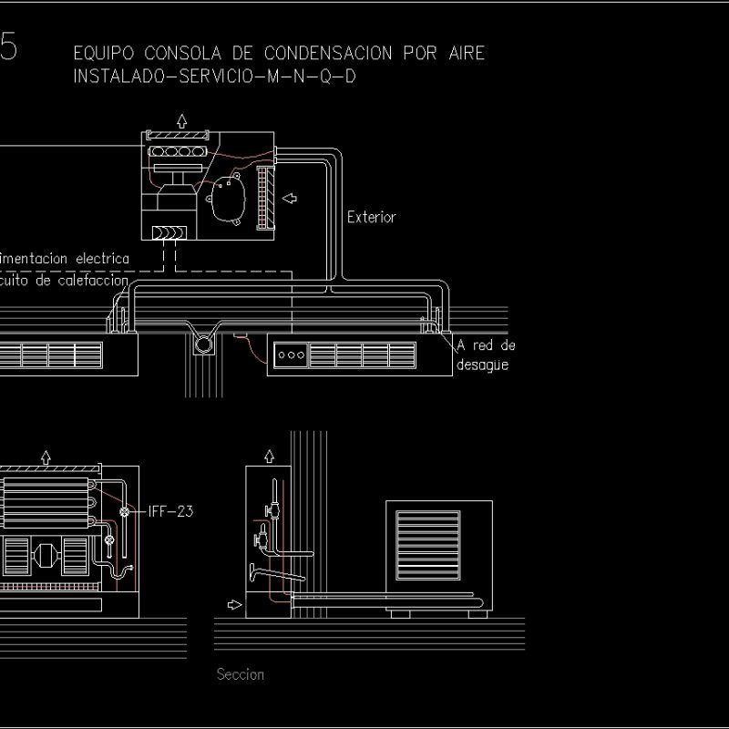 Heating Equipment Details DWG Detail for AutoCAD • Designs CAD
