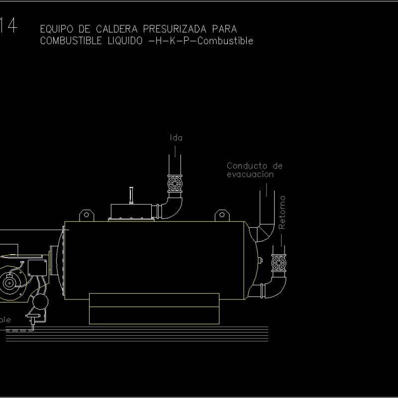Heating Equipment Details DWG Detail for AutoCAD • Designs CAD