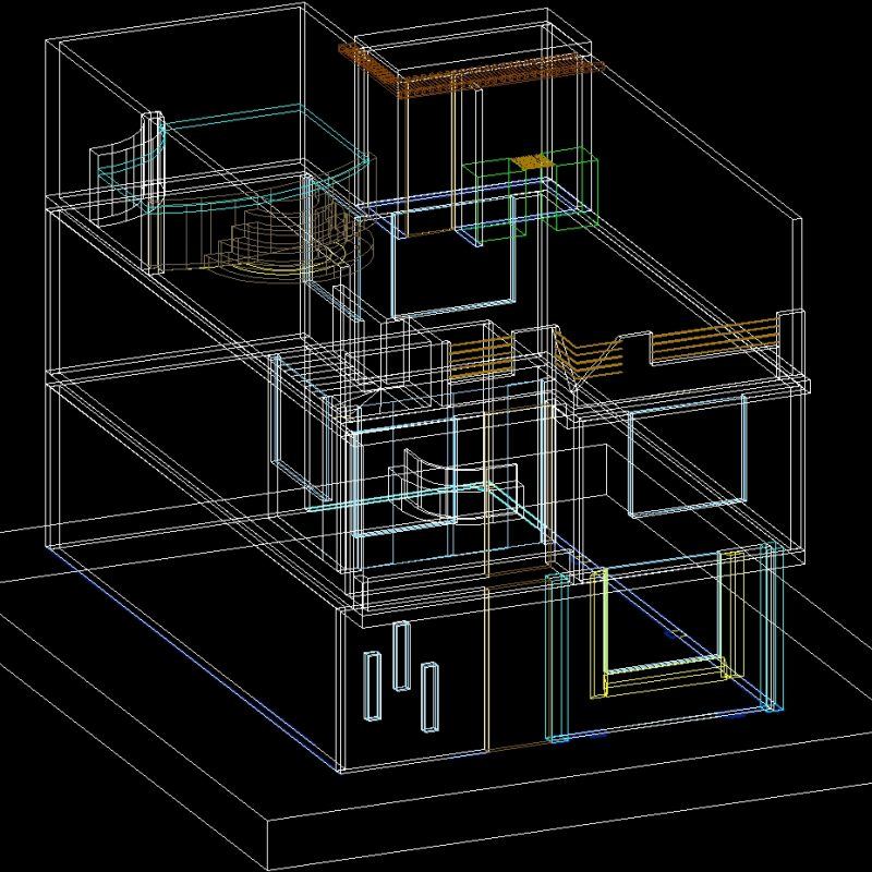 Home 3D DWG Model for AutoCAD • Designs CAD