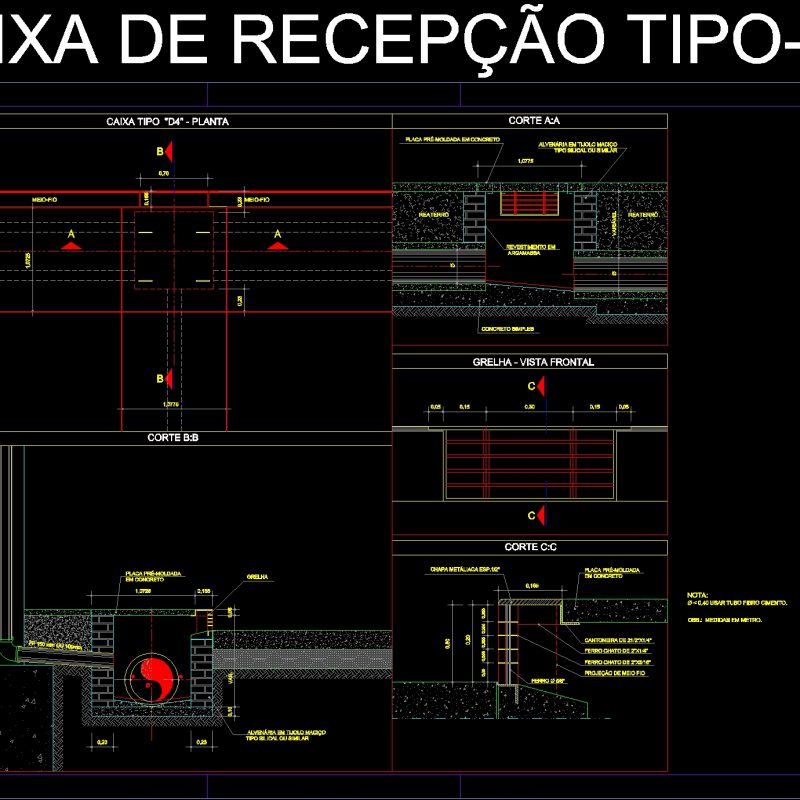 House Reception DWG Block for AutoCAD • Designs CAD