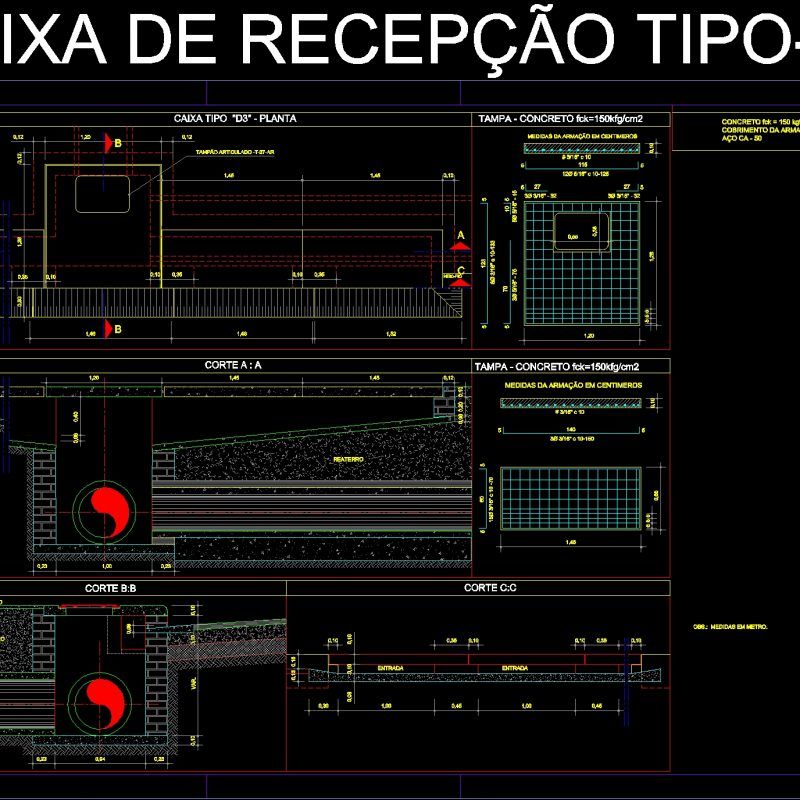 House Reception DWG Block for AutoCAD • Designs CAD