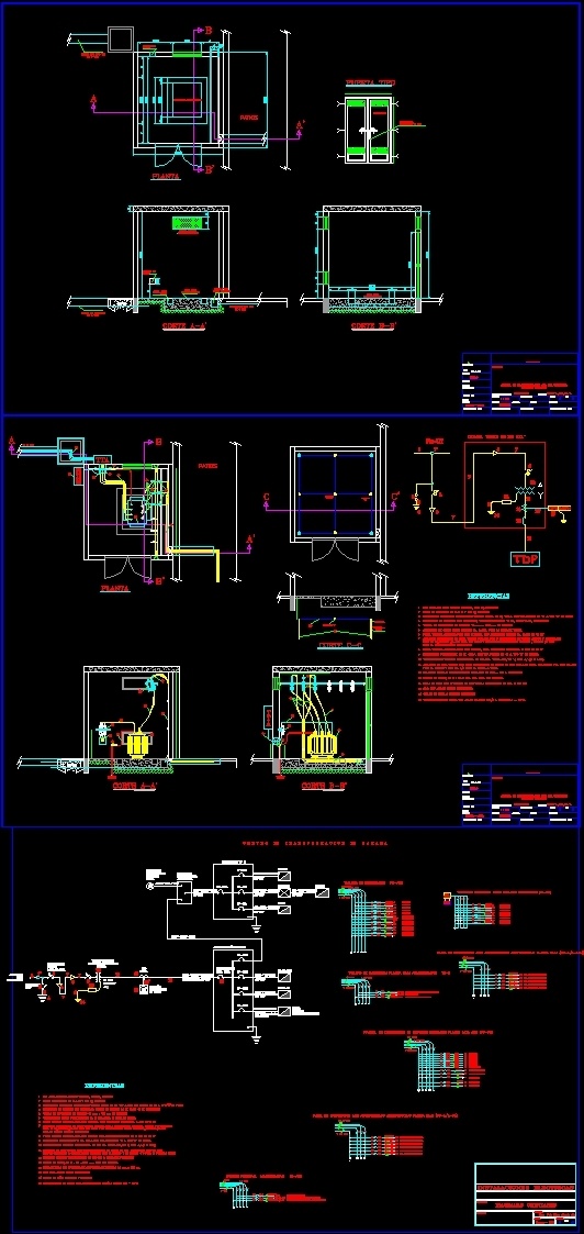 Housing For100 Kva Three Phase Transformer DWG Detail for AutoCAD ...